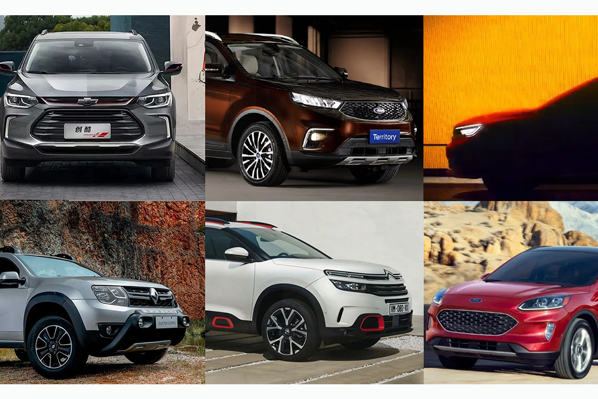 6 SUVs que estão prestes a chegar ao Brasil em 2020