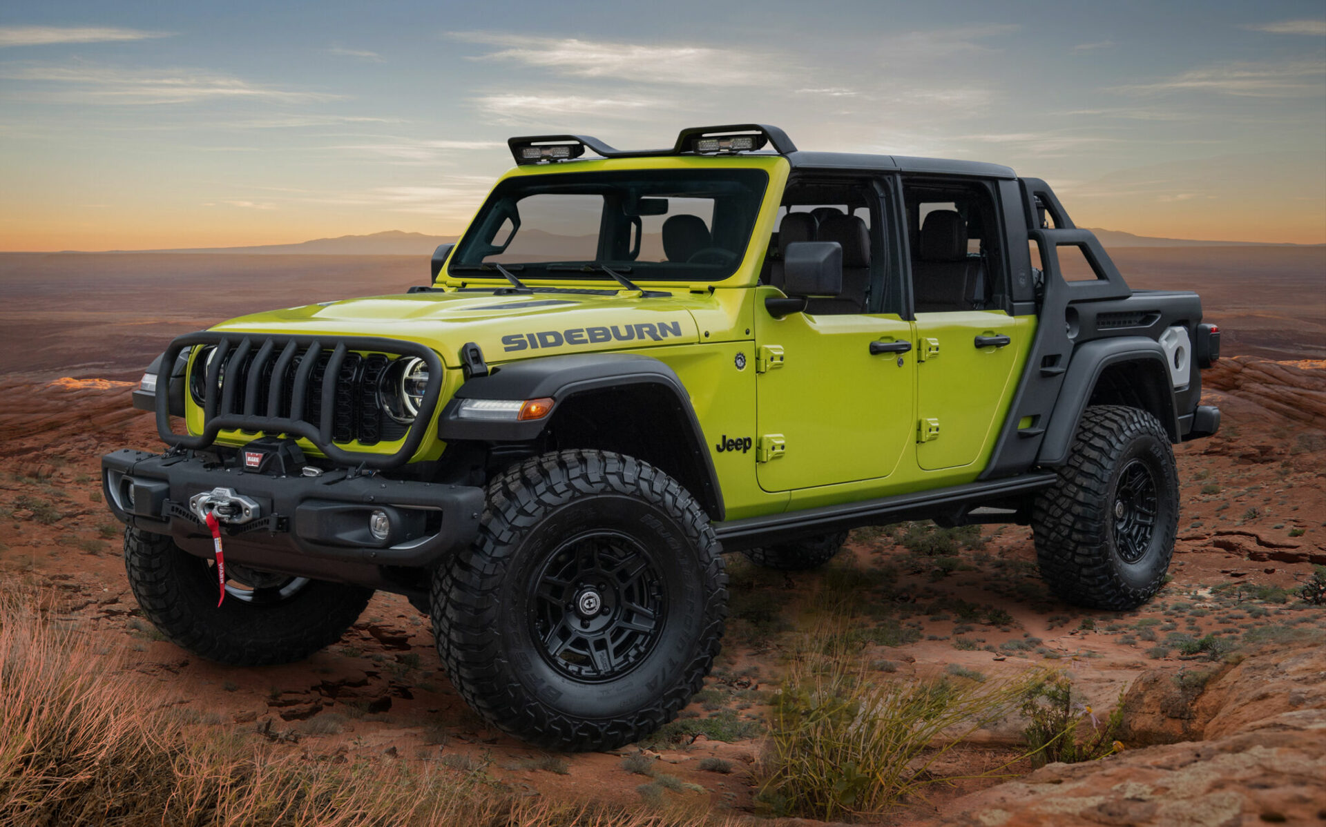 Jeep Lança sete off-roads conceito com mais de 600 cv