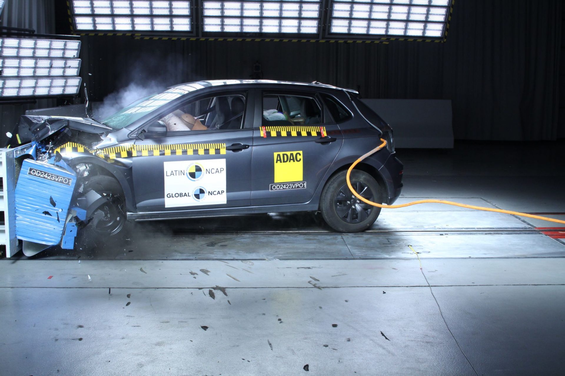 Volkswagen Polo Track conseguiu a mesma nota do TSI no Latin NCAP