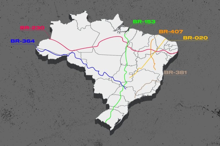 Sabe o significado dos números das BRs? Eles fazem todo sentido!