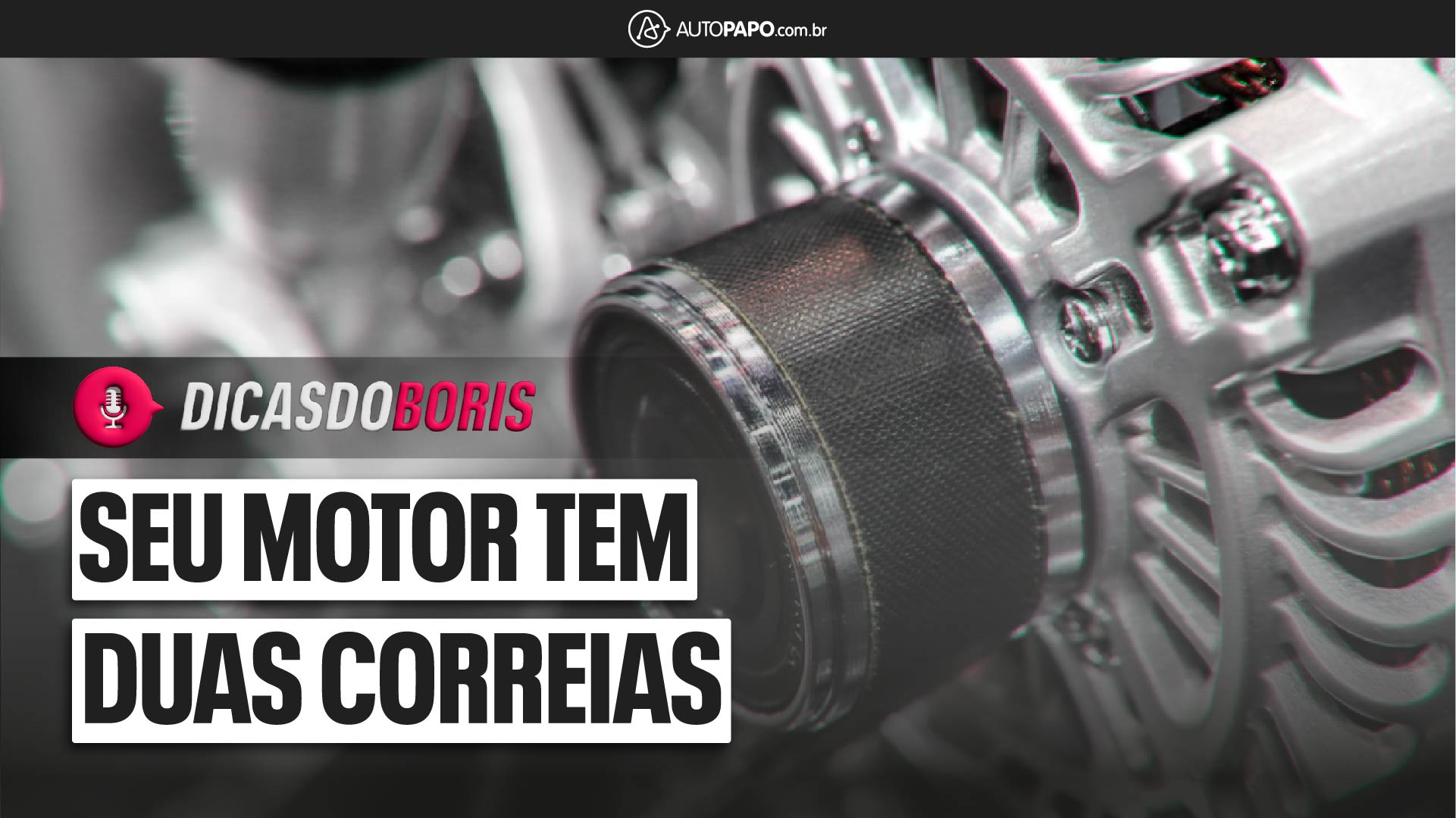 Correias do motor: entenda a diferença
