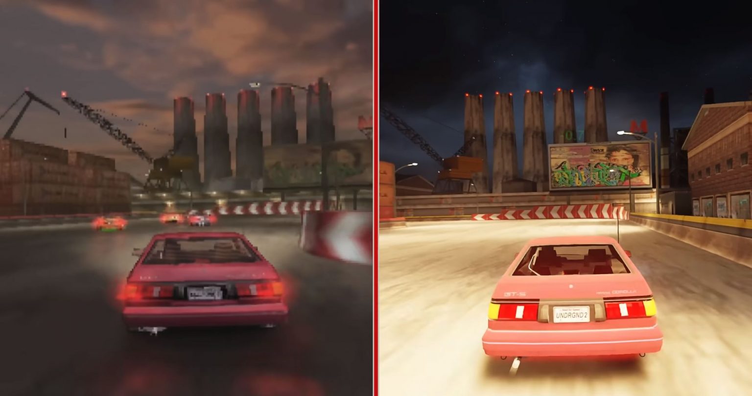 NFS Underground 2 ganha visual renovado com RTX Remix