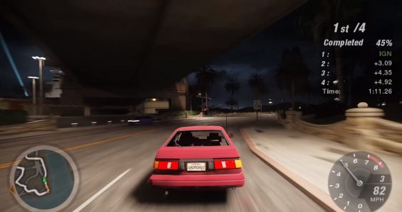 NFS Underground 2 ganha visual renovado com RTX Remix