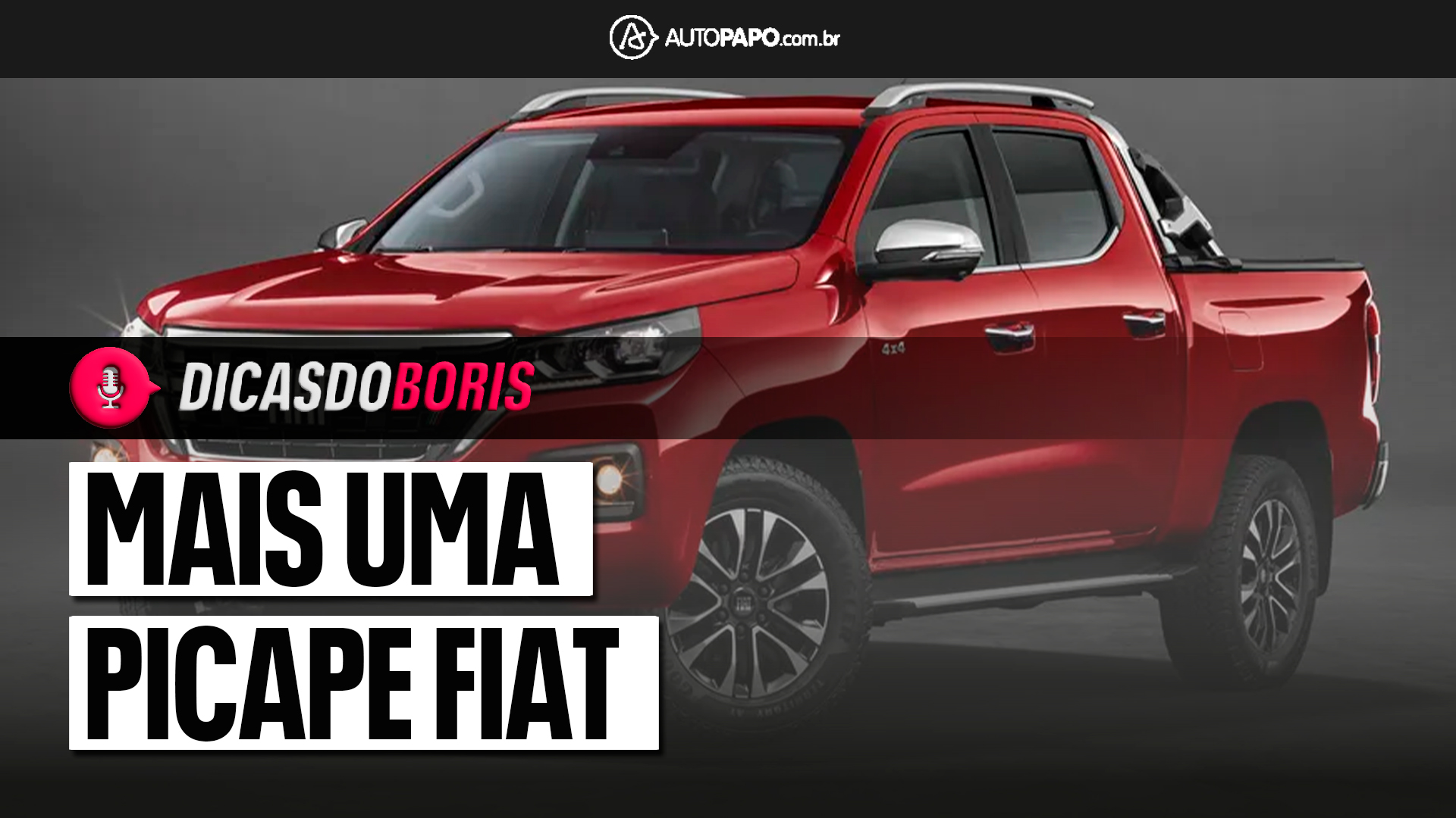 Fiat Titano: concorrente para S10 e Ranger