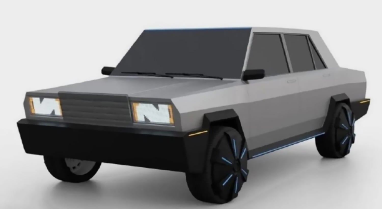 Cyberlaika: Mistura de Lada Laika e Cybertruck é patenteado na Rússia