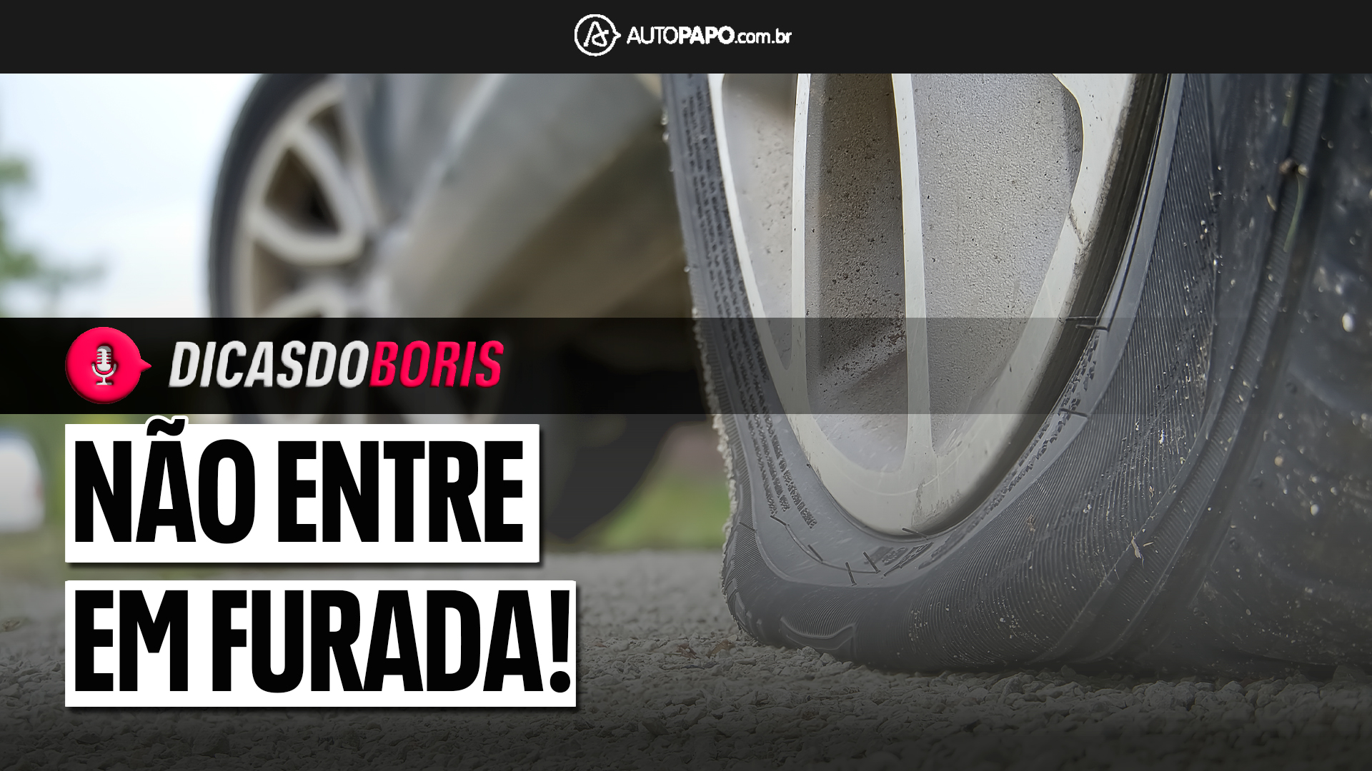 Pneu furado: qual é a melhor e mais segura solução?