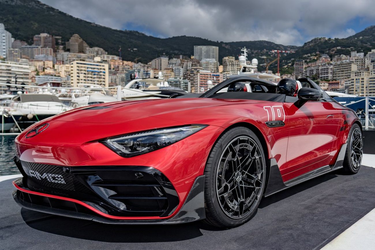 Mercedes-Benz PureSpeed AMG conta história da marca em Mônaco