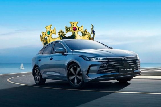 BYD King desbancou a concorrência e é novo rei dos sedans híbridos?
