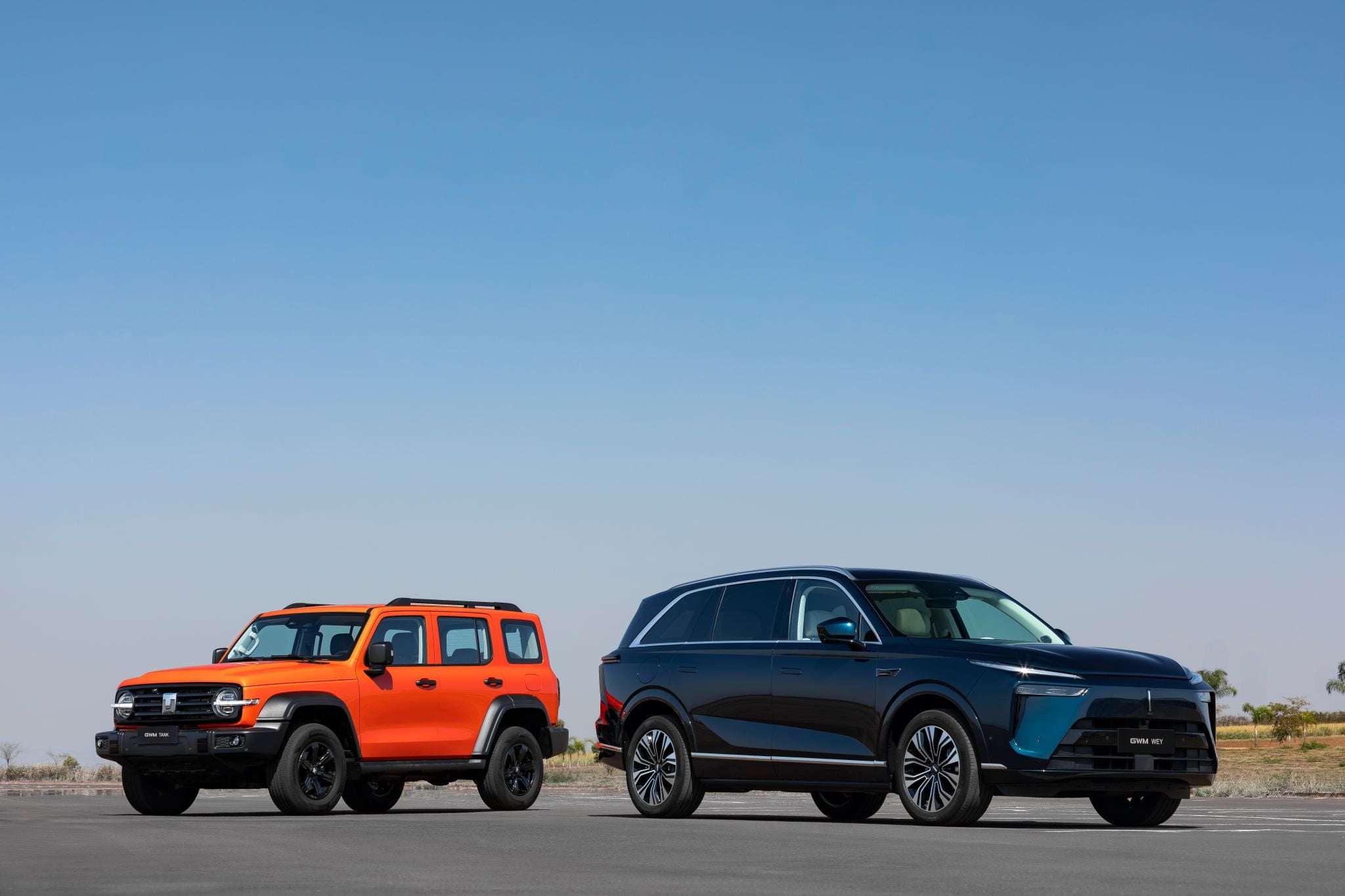GWM apresenta e confirma os SUVs Tank 300 e Wey 07 no Brasil