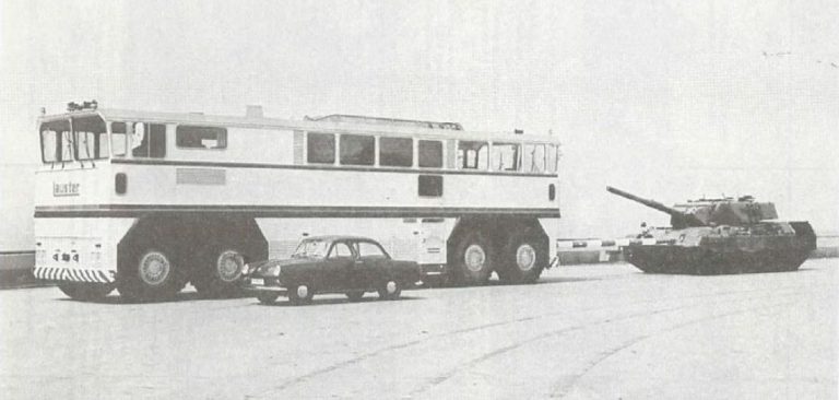 Lauster MF-60: o caminhão gigante que encarava tanque de guerra