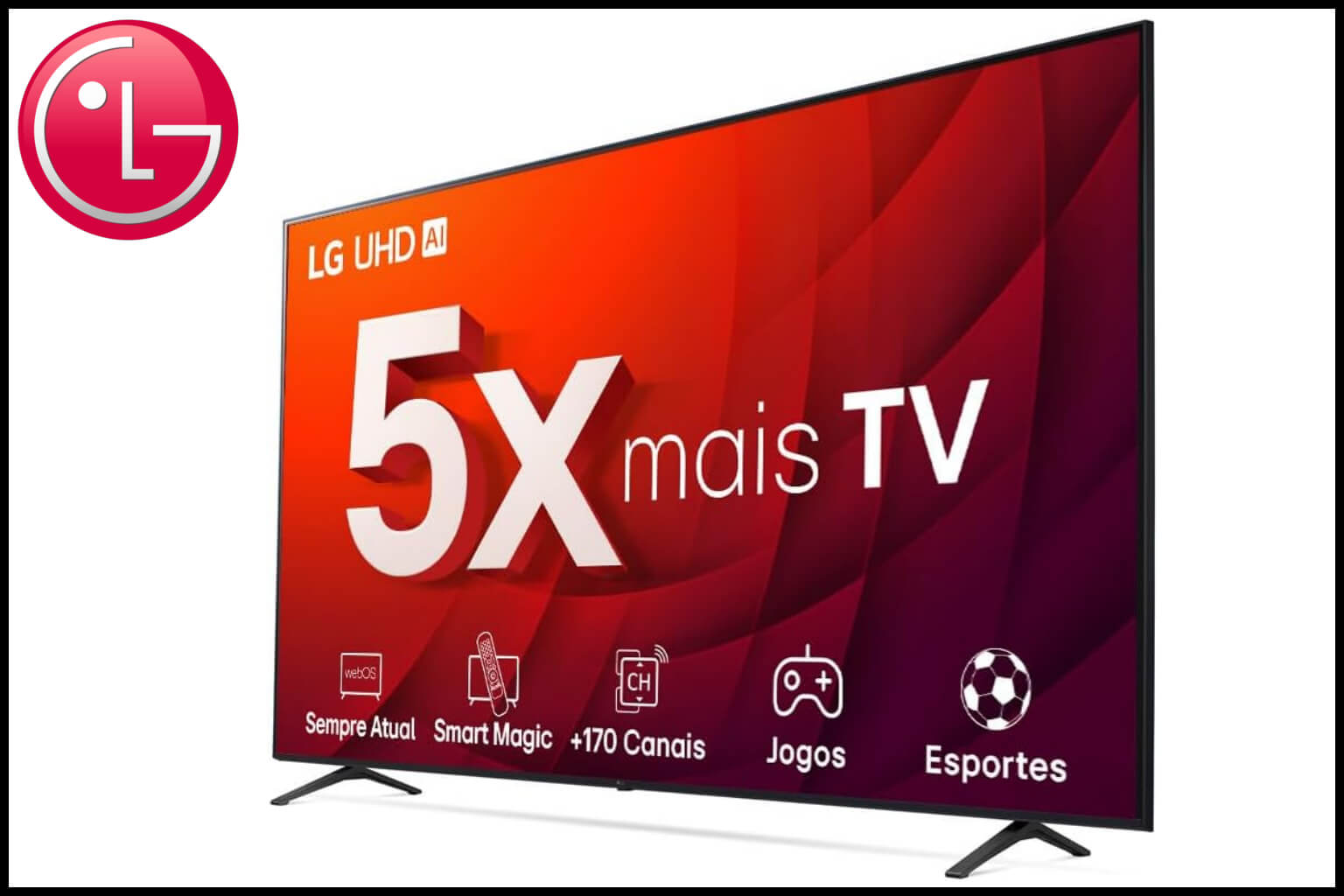 Mega Oferta Amazon Prime: até 44% de desconto na smart TV UHD da LG