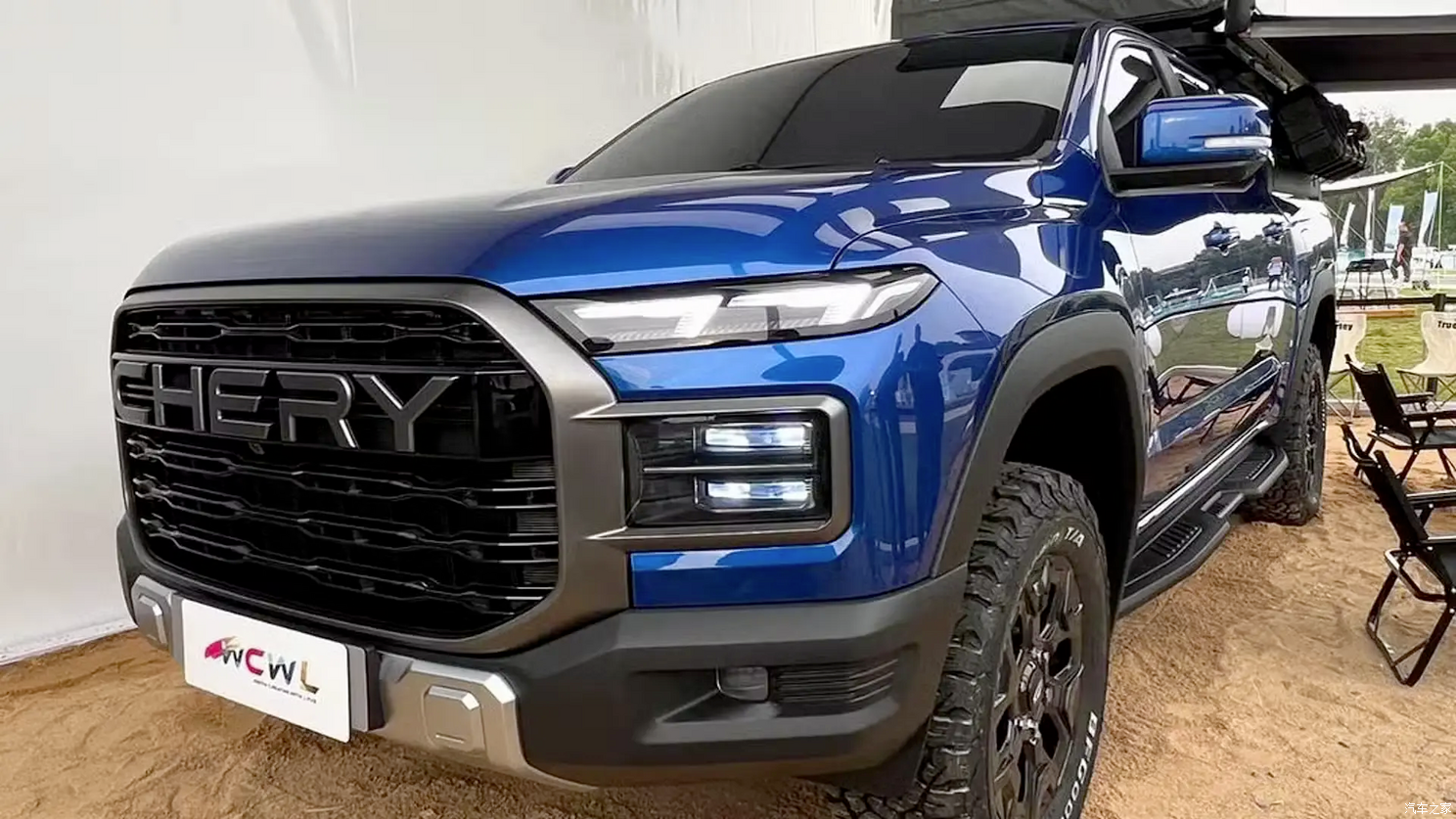 Caminhonete Chery: imagens vazadas revelam o modelo