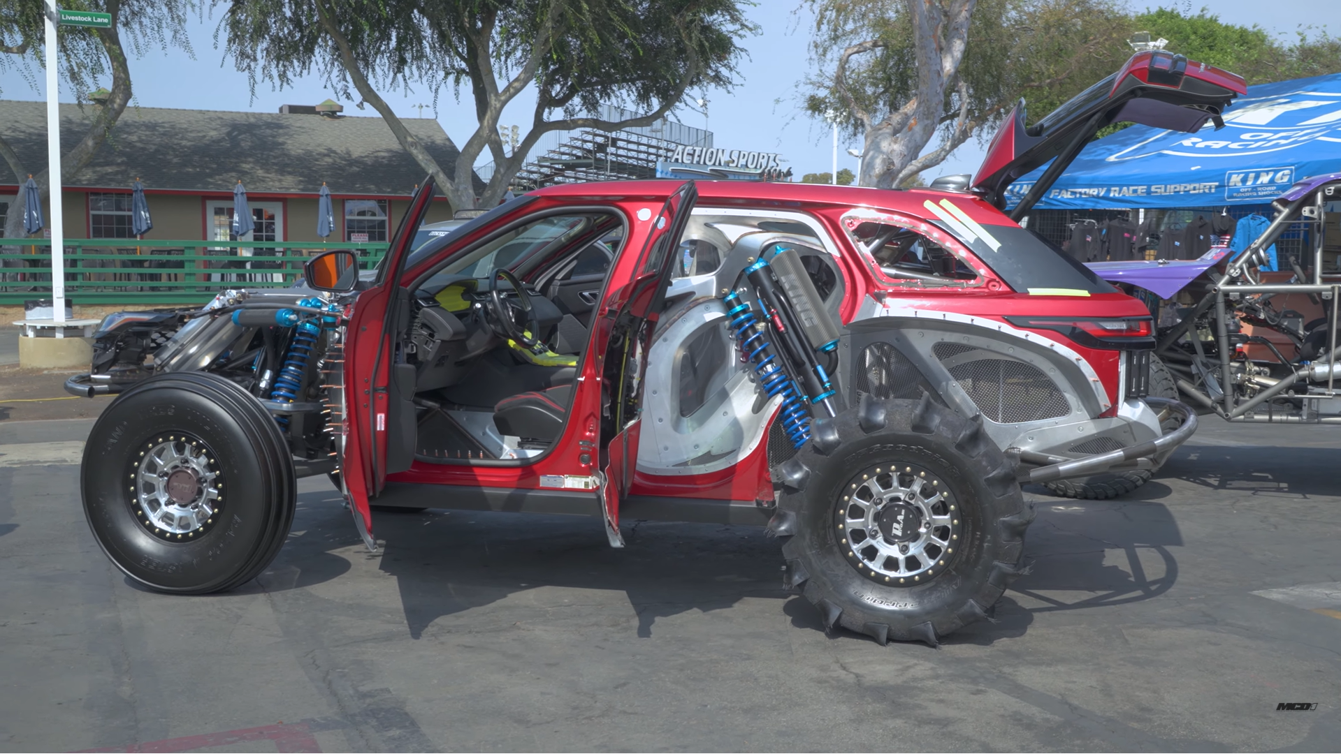 Projetinho: Range Rover de rally com motor de Lamborghini