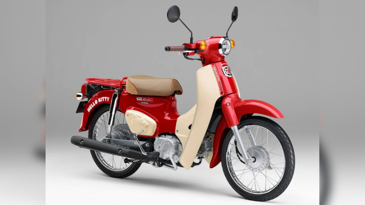 ‘Moto da Hello Kitty’ é feita pela Honda como presente de 50 anos