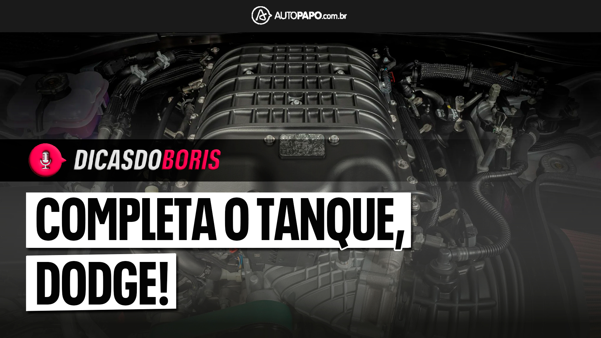 Dodge volta atrás e acelera o V8!