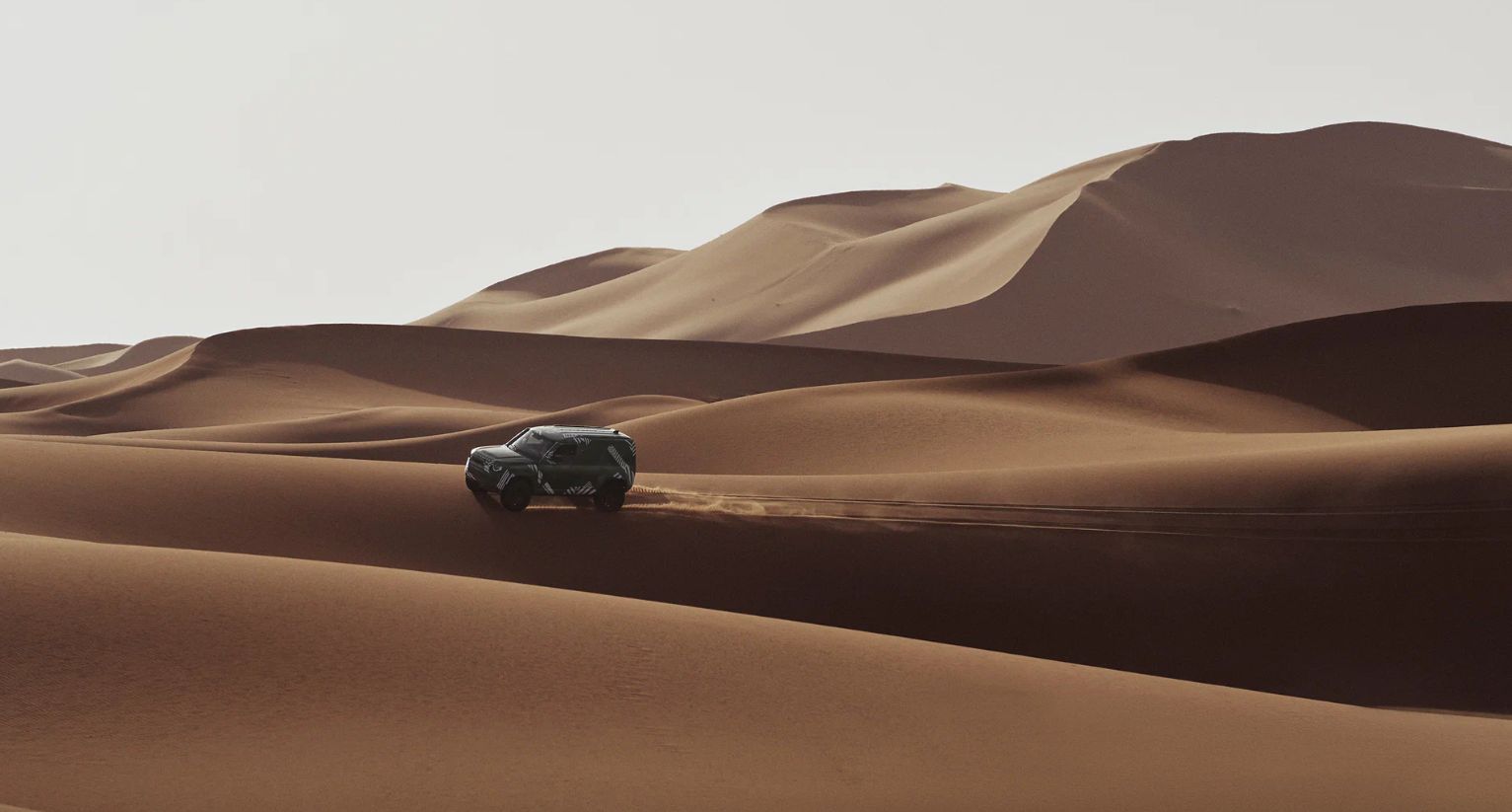Land Rover prepara Defender para o Dakar