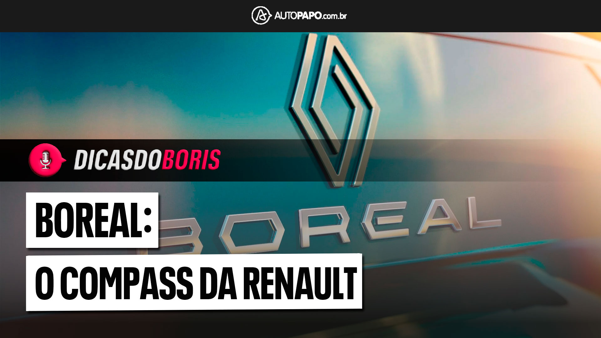 Renault Boreal é SUV que desafiará reinado do Compass