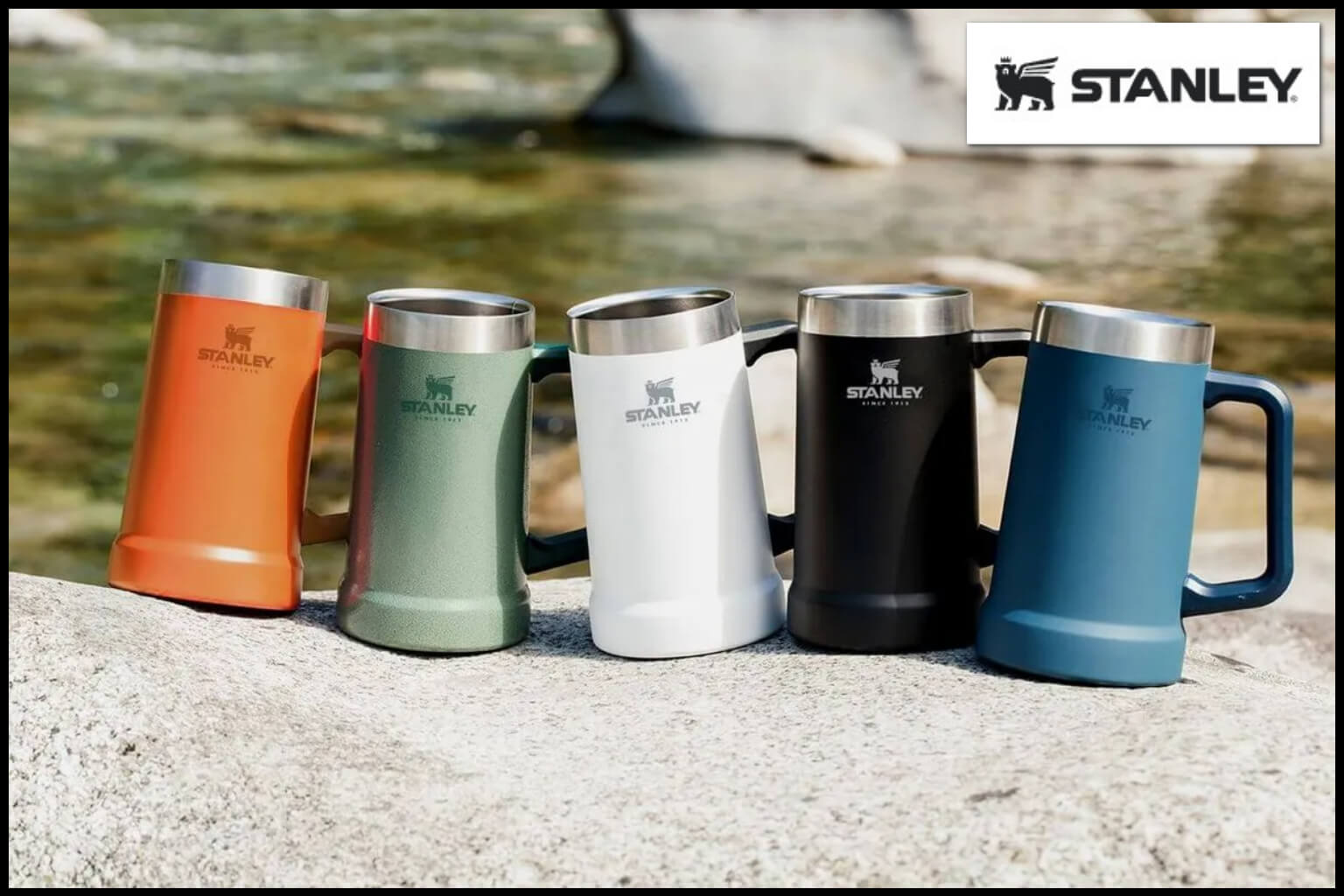 Ofertas do dia: canecas térmicas da Stanley com descontos de até 47%