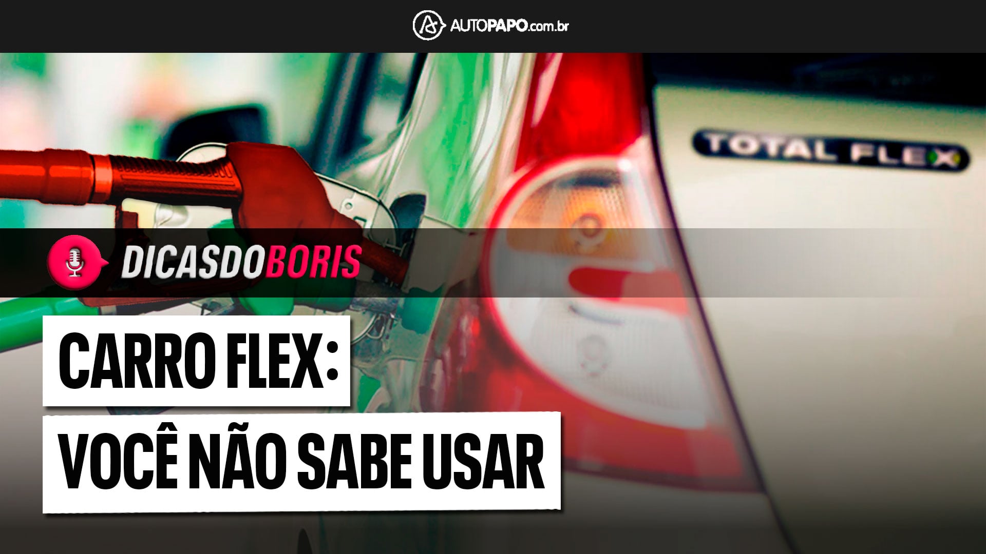 Duas décadas de carro flex e muita gente não sabe usar